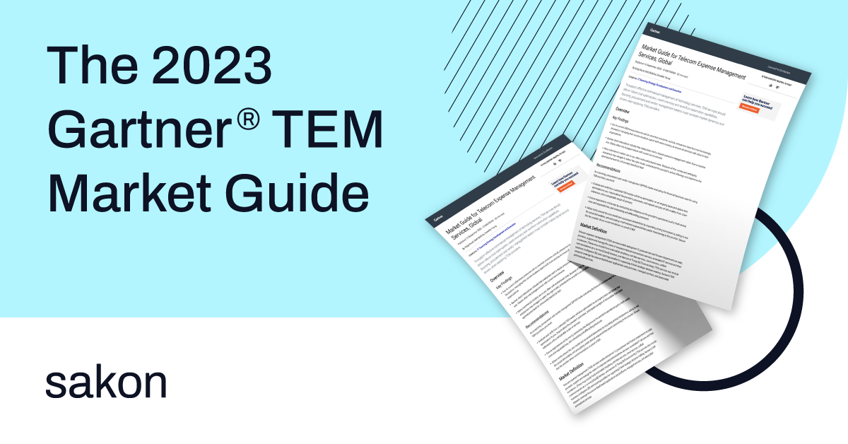 Key Takeaways from the 2023 Gartner® TEM Market Guide Key Takeaways from the 2023 Gartner® TEM Market Guide